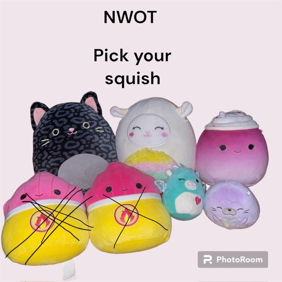 Squishmallows | Toys | Nwot Squishmallow Pick Your Squish | Poshmark